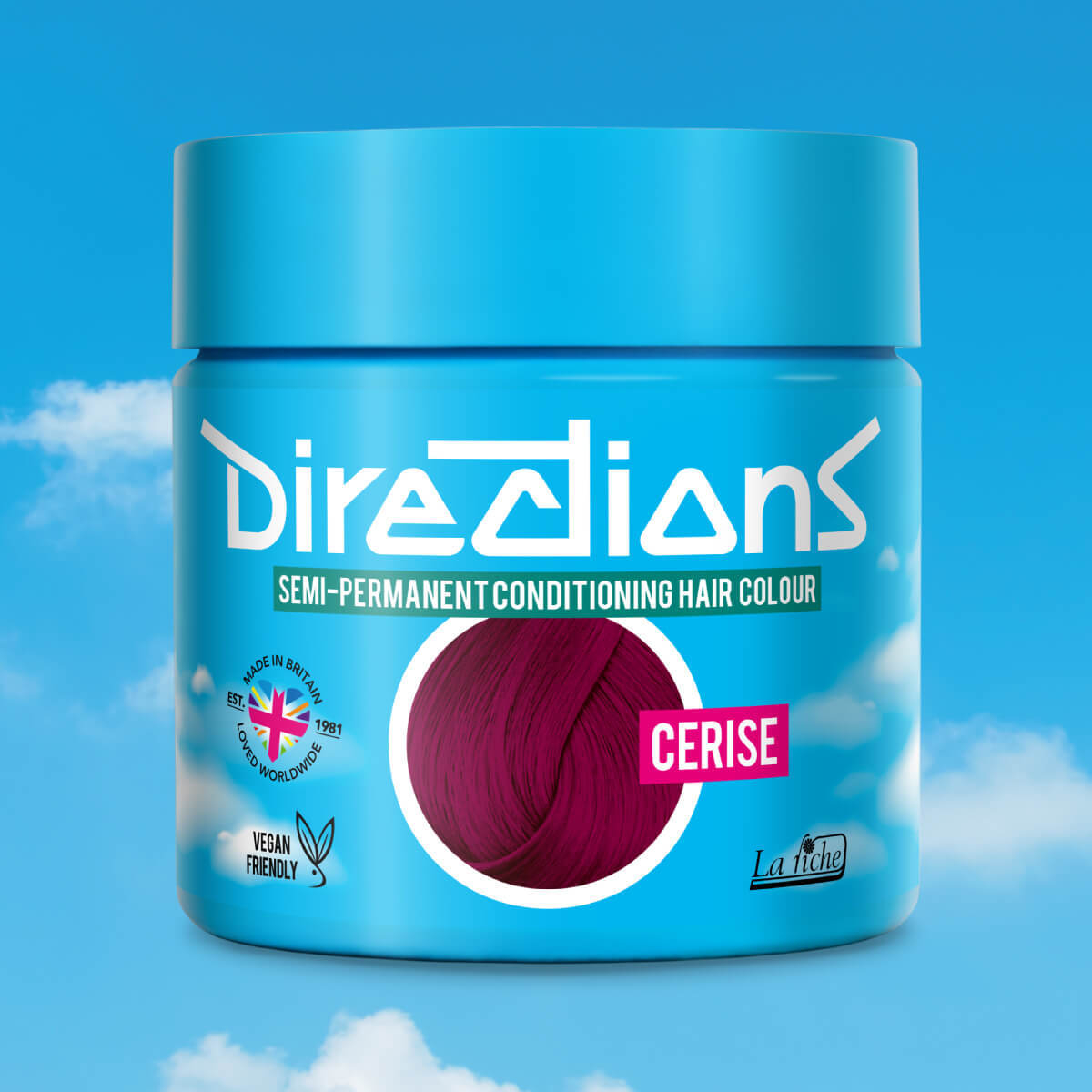 Cerise Hair Colour - Semi Permanent Hair Dye | Directions Hair Colour